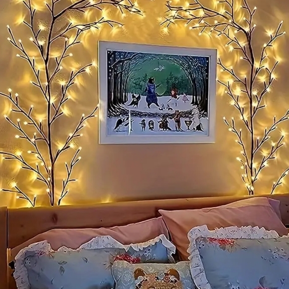 lilbitofjoye | Accents | Led Willow Tree Light Fixture | Poshmark